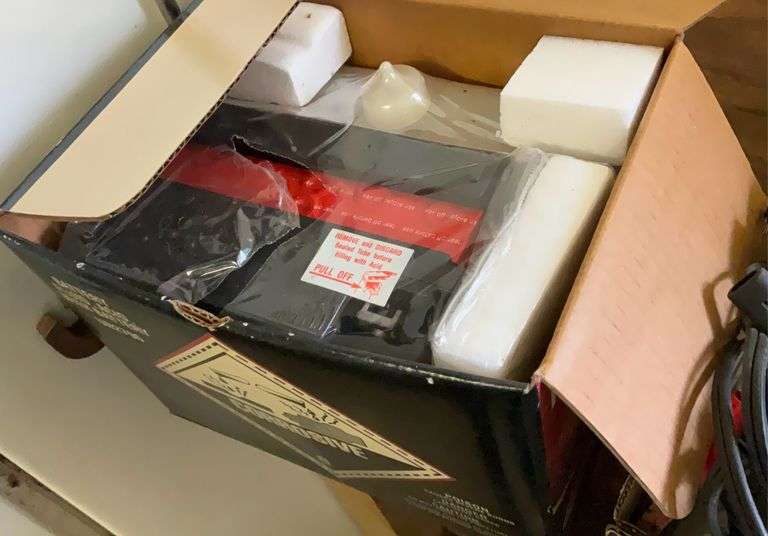 Road runner ATV battery, NIB - Hamilton-Maring Auction Group