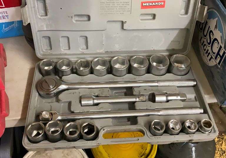 21 piece three-quarter inch drive socket set - Hamilton-Maring Auction ...
