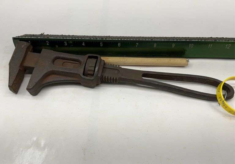 Vintage International Harvester Company adjustable monkey wrench with ...