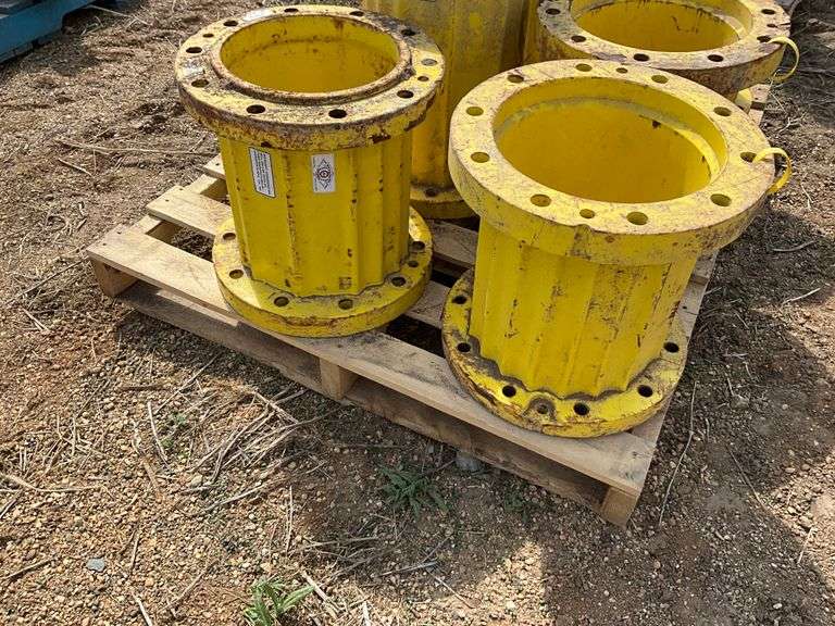 Pair of Unverferth 15" Axle Extensions for 10-Bolt Hub - Hamilton ...