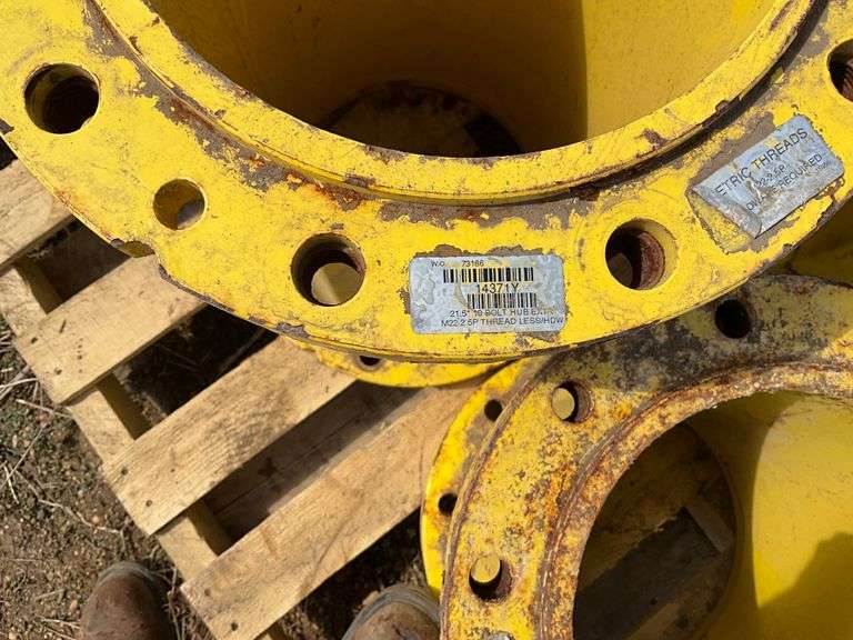 Pair of Unverferth 21 1/2" Axle Extensions for 10-Bolt Hub - Hamilton ...