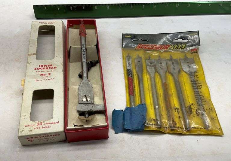 Irwin expansive wood bit, Speedbor 2000 Wood Bits - Hamilton-Maring ...