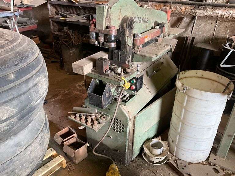Piranha Iron Working Machine w/Tooling - 3 Phase - Hamilton-Maring ...