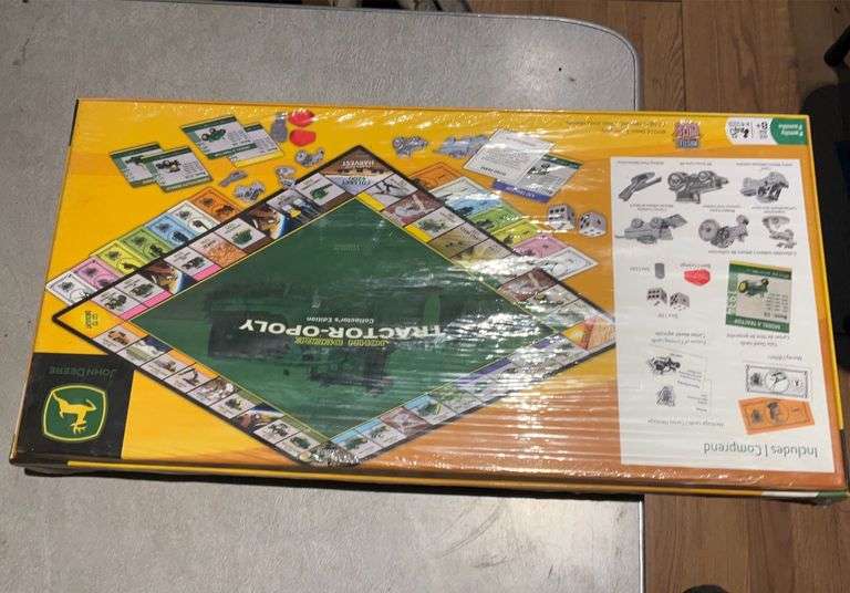John Deere Tractor-opoly game - Hamilton-Maring Auction Group