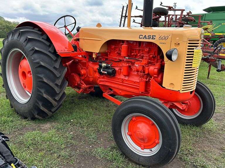 1957 Case 600 Tractor, Full Restoration, Diesel, Rebuilt Injector Pump ...