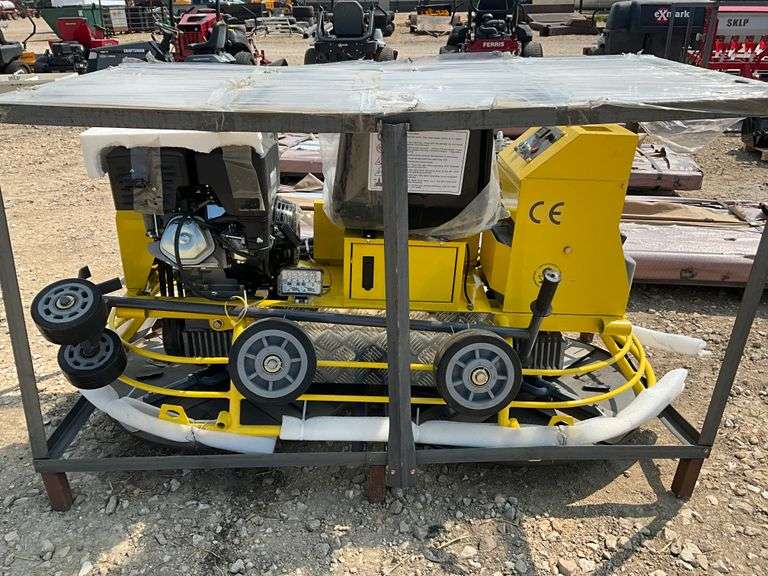 2024 FLAND Power Trowel - ride on model, Blade speed:70 -150r/min work ...