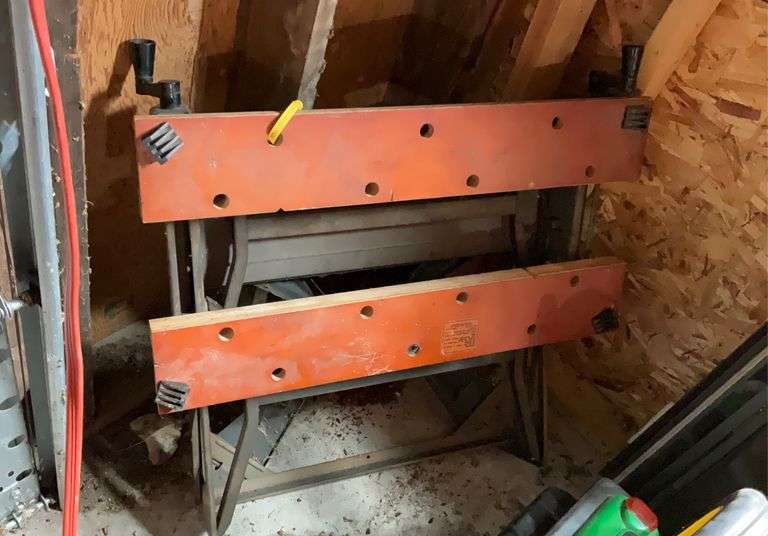 Black and Decker Collapsible workmate table - Hamilton-Maring Auction Group