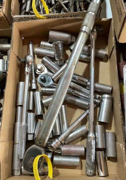 1/2" torque wrench, half inch drive sockets, 3/8 inch ratchet ...