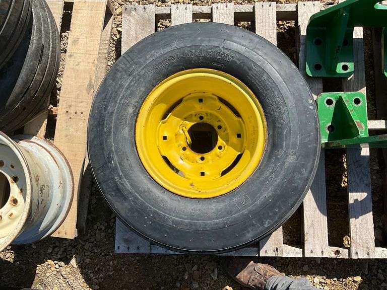 (1) 11L15 Tire on 6-Bolt Rim - Hamilton-Maring Auction Group