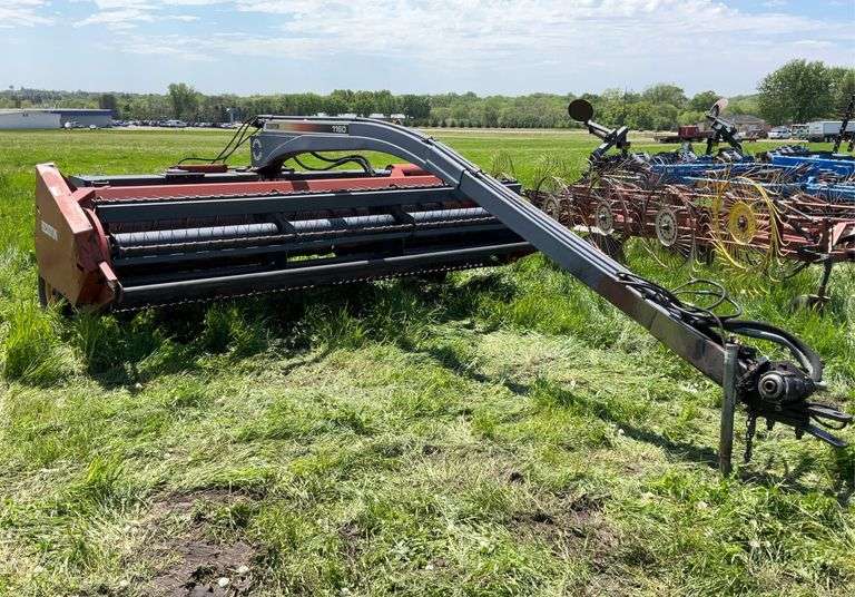 Hesston 1160 Hydro Swing Haybine, 14', Center Pivot, 540 PTO, Top ...
