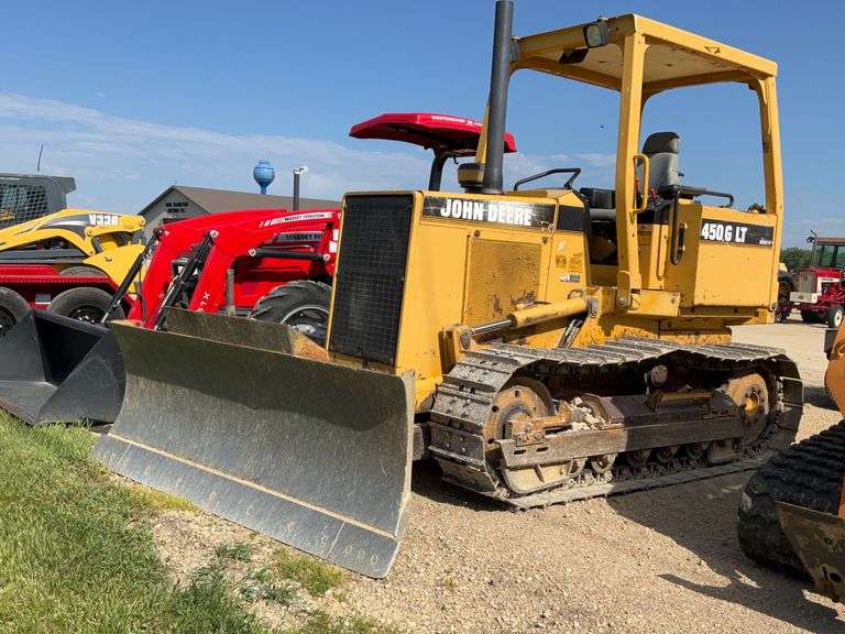 1997 Deere 450 G LT Series IV Dozer, Open Station, 7,555 Hours, 16 ...