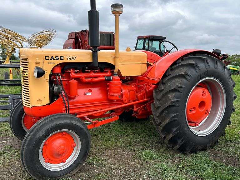 1957 Case 600 Tractor, Full Restoration, Diesel, Rebuilt Injector Pump ...