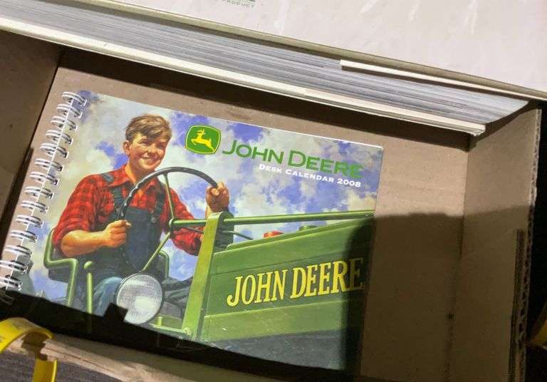 John Deere bell, JD bucket, "History of the John Deere Tractor" book ...
