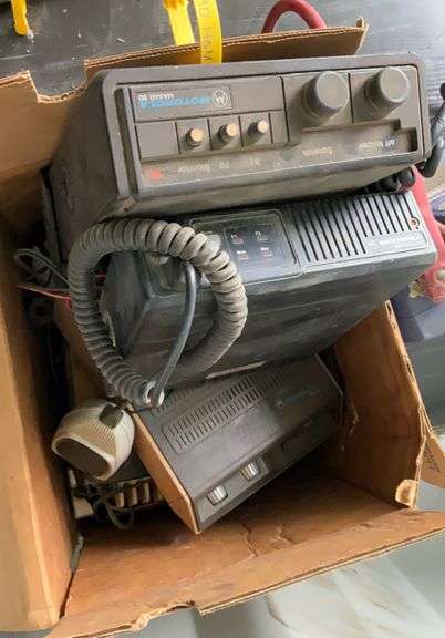 Box of 2 Way Radios - Hamilton-Maring Auction Group