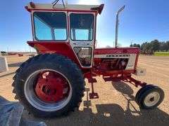 International 656 Gas Tractor, WF, 2 Hyds., 3pt, PTO, Hiniker Cab ...
