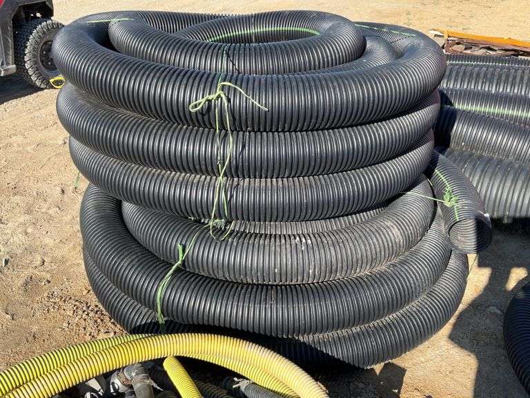 Two rolls of 6” non perforated tile - Hamilton-Maring Auction Group