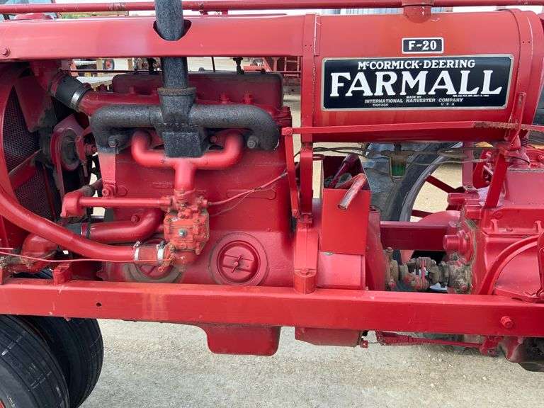 Farmall F20 Tractor, Gas, NF, Turns Over but doesn't run - Hamilton ...