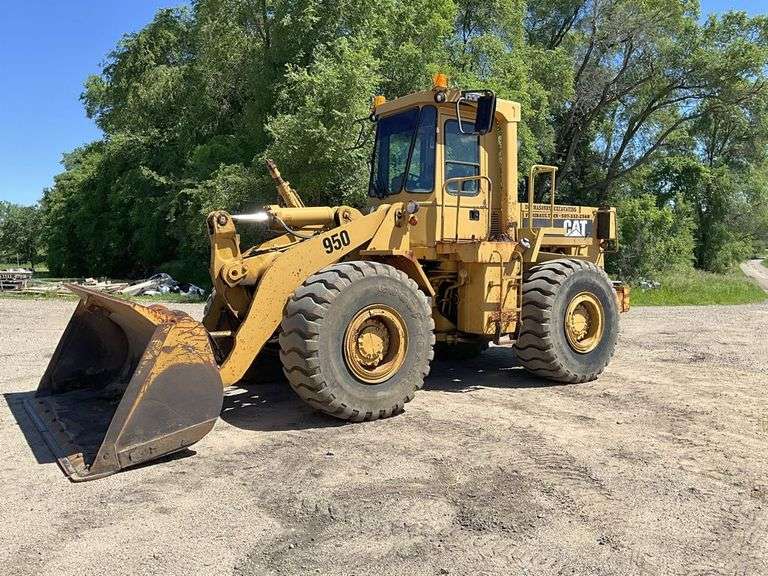 Cat 950B Wheel Loader, 9' Bucket, 13,309 Hours - Hamilton-Maring ...
