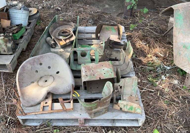 assortment of John Deere PTO covers, 140 hood - Hamilton-Maring Auction ...