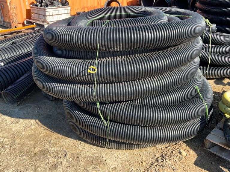 Two rolls of 6” non perforated tile - Hamilton-Maring Auction Group