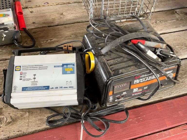 Two battery chargers - Hamilton-Maring Auction Group