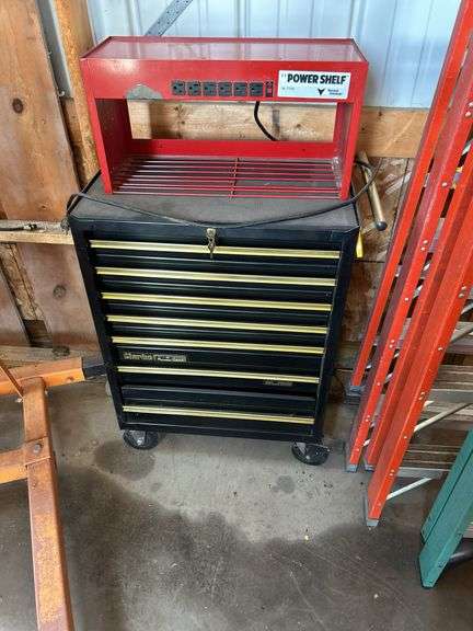 Clarke HD plus 7 drawer rolling tool chest, 27x18x37, Vermont America ...