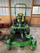 John Deere 1550 Terraincut front deck lawnmower, ***unused***, 7 Iron Pro 60 deck, Diesel, two ...