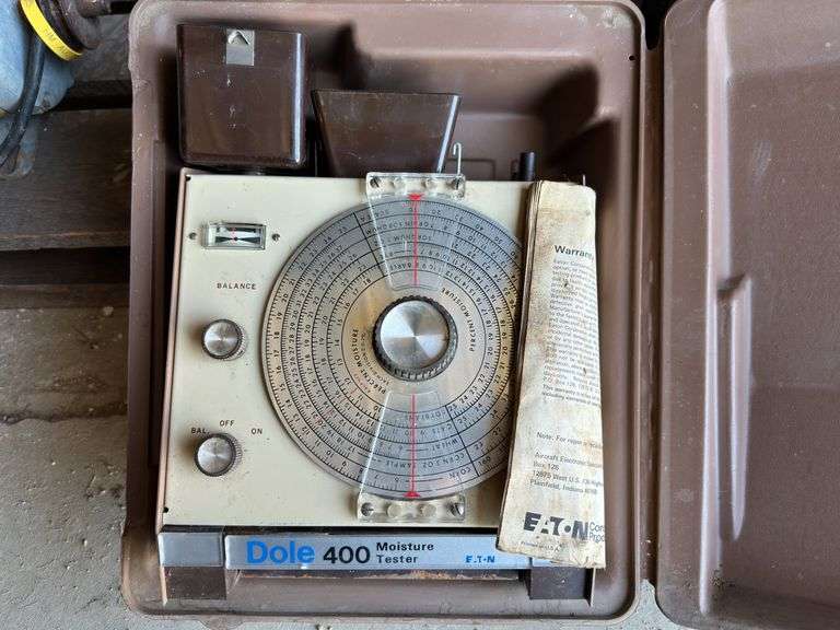 Dole moisture tester store