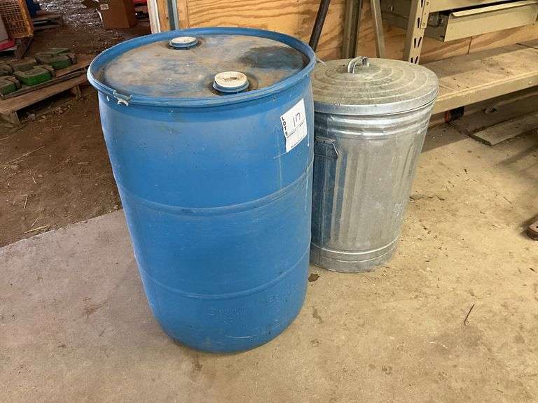 55 gallon plastic drum, galvanized garbage can - Hamilton-Maring ...
