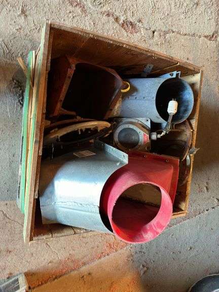 Assorted auger and grain bin spouts and fittings - Hamilton-Maring ...