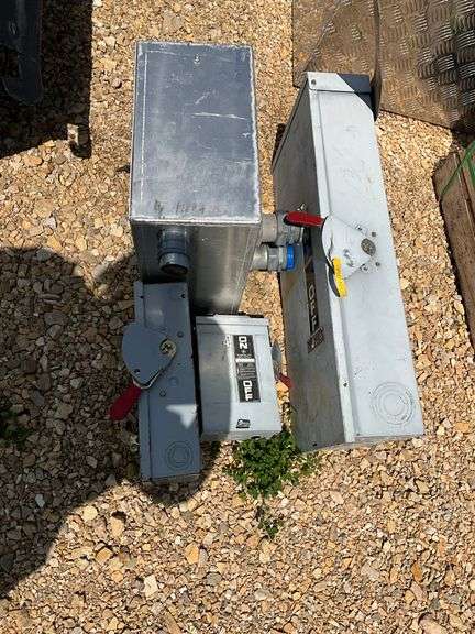 (3) Electrical Boxes - Hamilton-Maring Auction Group