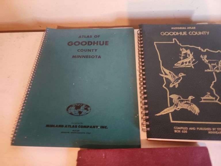 Assorted Goodhue County Atlas Books - Hamilton-Maring Auction Group