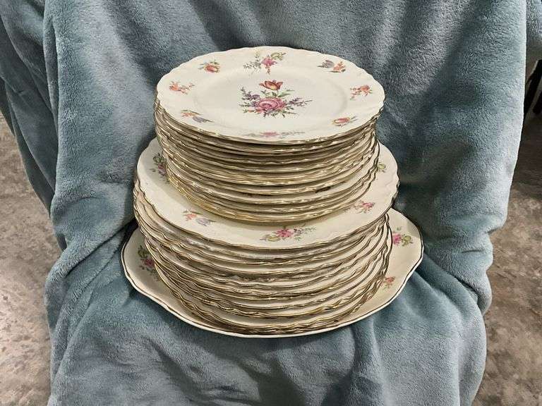 Household Institute , Priscilla Pattern Dinnerware - Hamilton-Maring ...