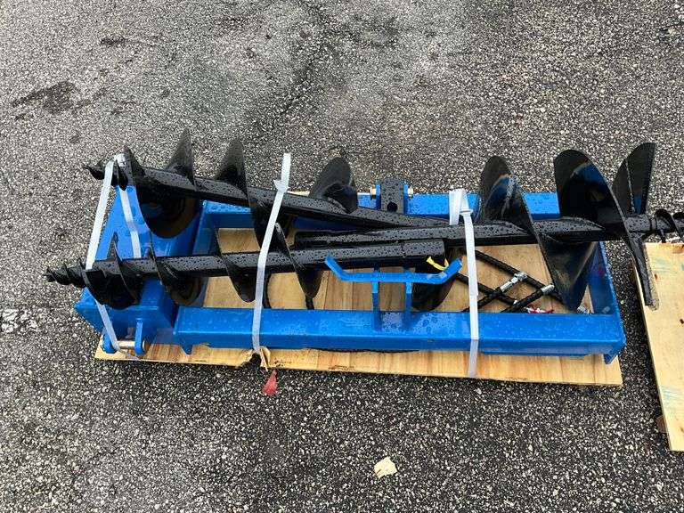 2024 GIYI Skid Steer Loader Auger and Extra Rod - - Hamilton-Maring ...