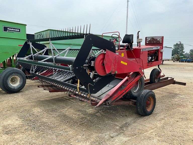 Massey Ferguson 775 Self-Propelled Swather, 12ft D - Hamilton-Maring ...