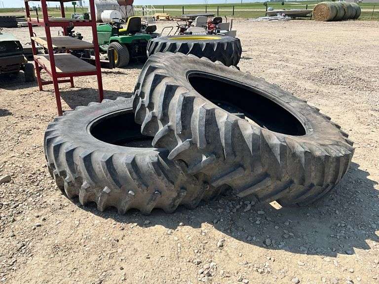 18.4x42 Firestone Tractor Tires - Hamilton-Maring Auction Group