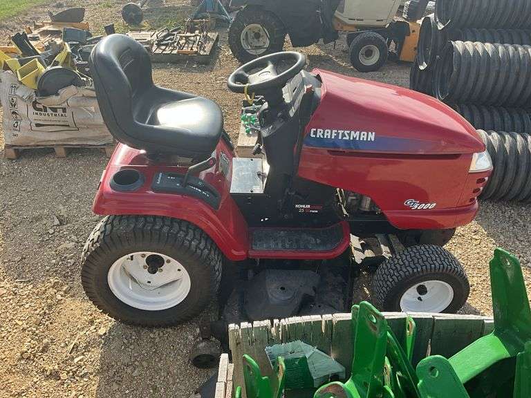Craftsman GT5000 lawn mower; 25hp; 54" deck; gas; - Hamilton-Maring ...