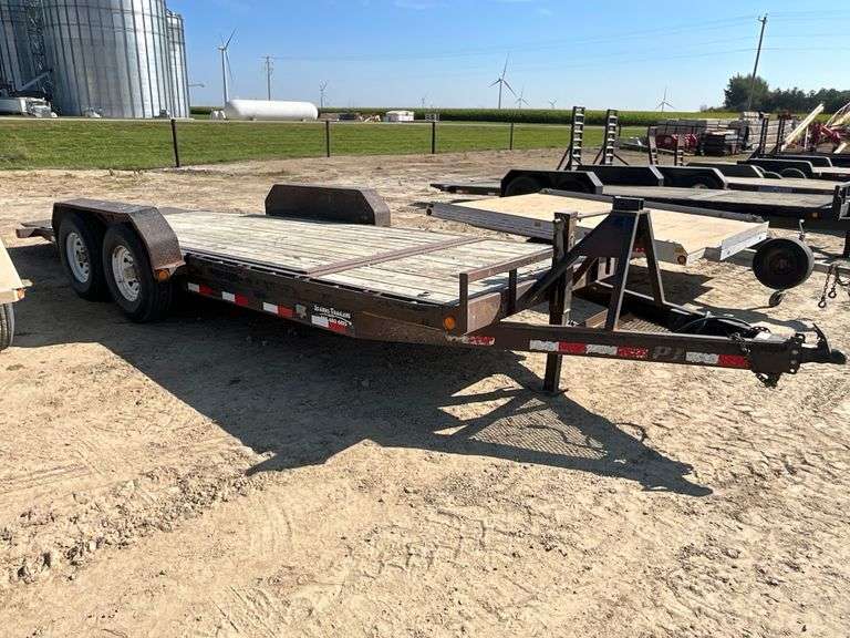 ***2013 PJ tilt trailer; 22ft, 17ft tilt - Hamilton-Maring Auction Group