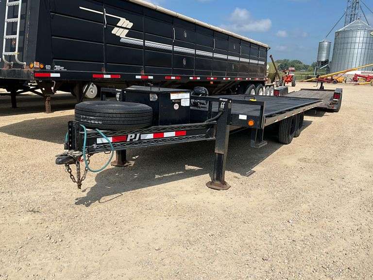 ***2018 PJ tilt trailer, deck over trailer with hy - Hamilton-Maring ...