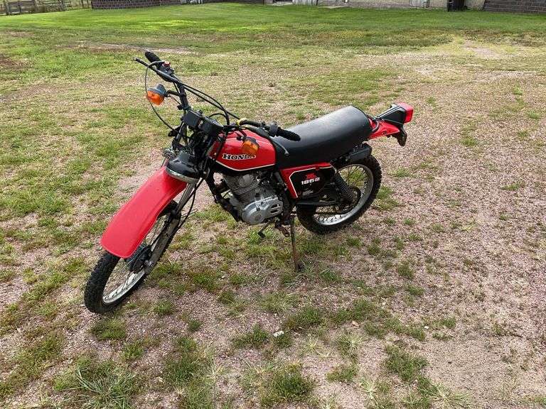 1981 Honda XL 185S, seller states: motor is free, - Hamilton-Maring ...