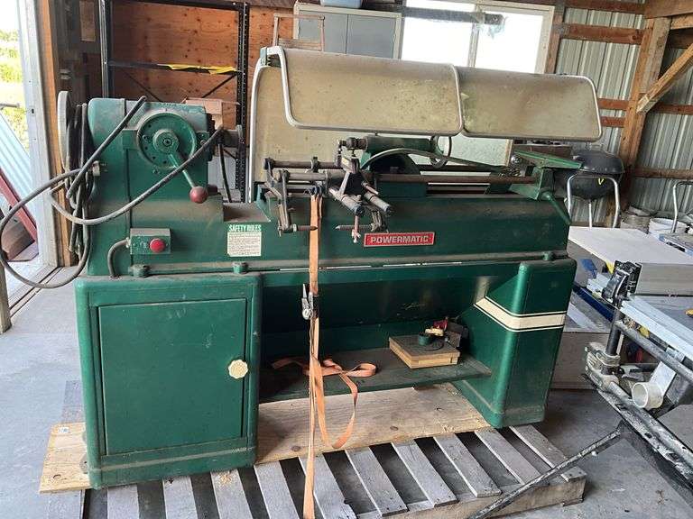 Powermatic Model 90 Wood Lathe, Single Phase 1Hp 1 - Hamilton-Maring ...