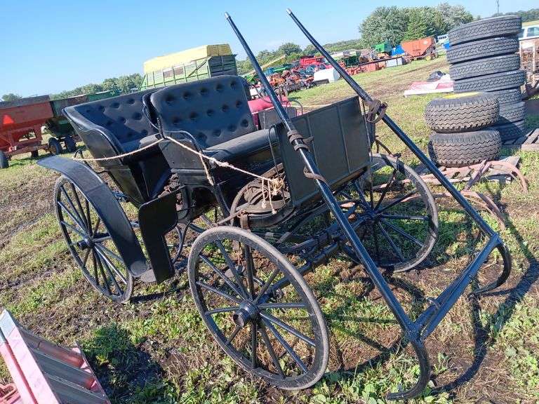1890 Park Python Horse Drawn Buggy with Harness - Hamilton-Maring ...