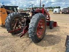 International 504 Tractor, Gas, WF, w/Hyd. Loader, - Hamilton-Maring ...