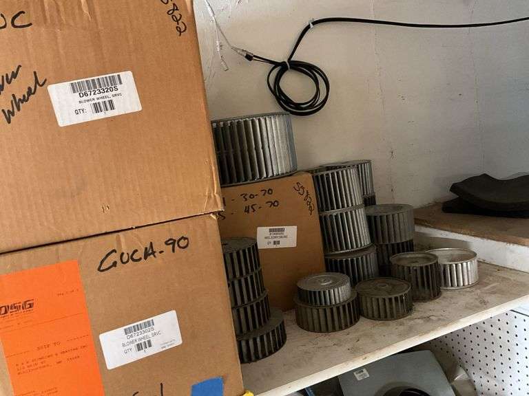 Blower Wheels, Several Sizes - Hamilton-Maring Auction Group