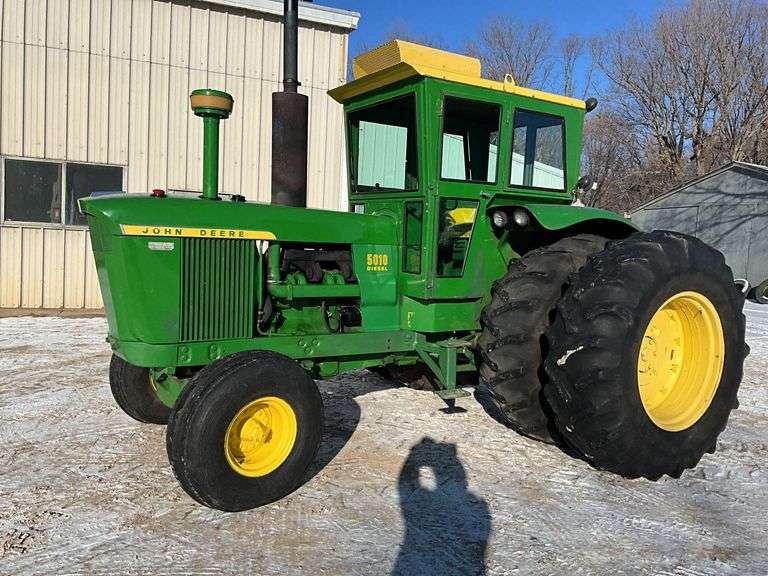 1963 John Deere 5010 2WD Tractor, Full Cab, 8656 H - Hamilton-Maring ...