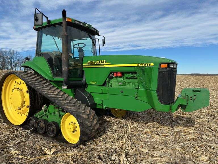 2001 John Deere 8410T Tractor, 3859 Actual Hours, - Hamilton-Maring ...