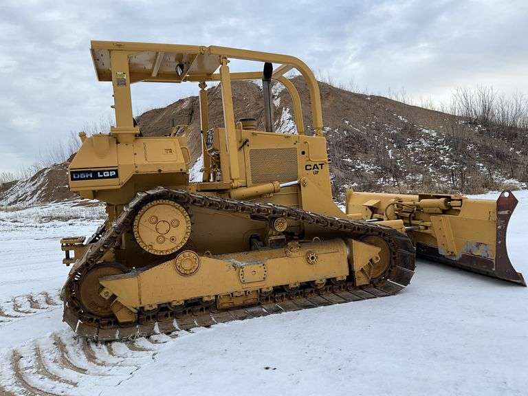 1988 Cat D5H LGP Crawler Dozer, 12,676 Actual Hour - Hamilton-Maring ...