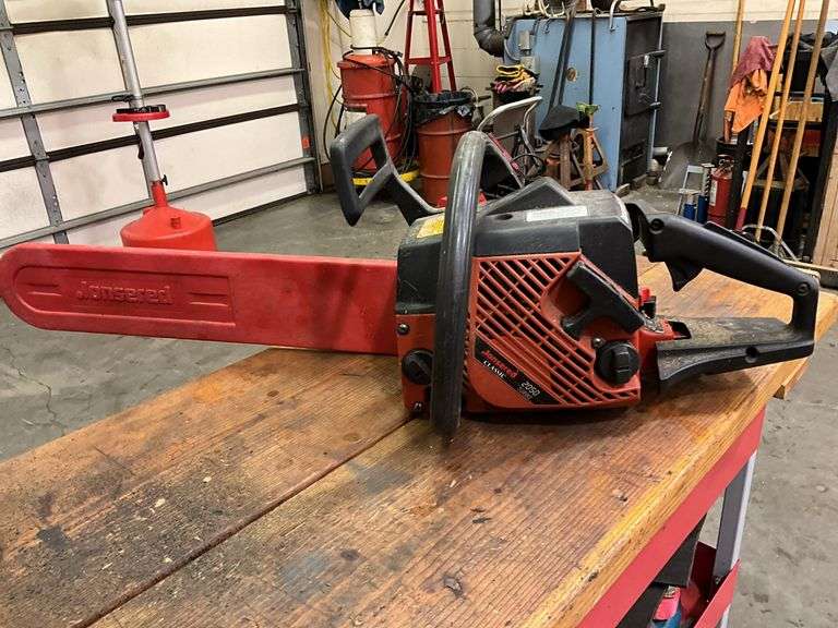 Jonsered 2050 Turbo Gas Powered Chainsaw 18 Bar Hamilton Maring Auction Group