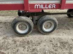 Miller Pro 5300 16' Forage Wagon, 12 Ton Tandem Ax - Hamilton-Maring ...