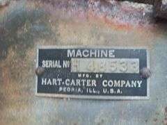 Belle City Hart Threshing Machine on Steel, SN: H4 - Hamilton-Maring ...